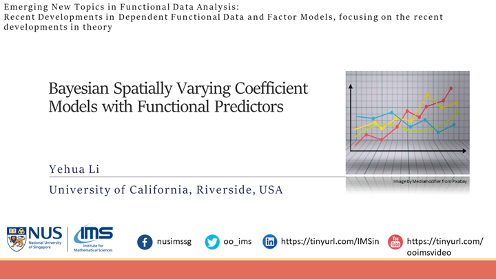 Yehua Li Bayesian Spatially Varying Coefficient Models With