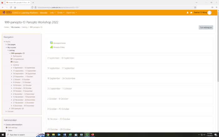 How to edit a Video content
