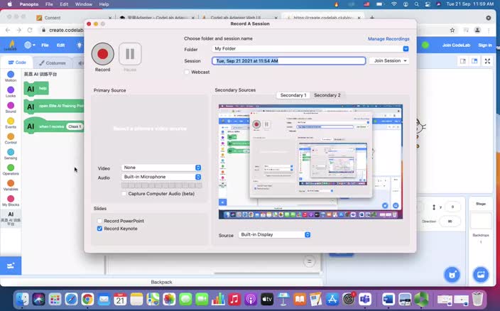 Connect Scratch Program with Teachable Machine (Lemon and Orange Project)