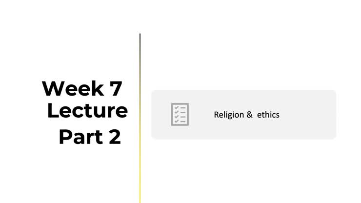 Week 7 Lecture Part 2