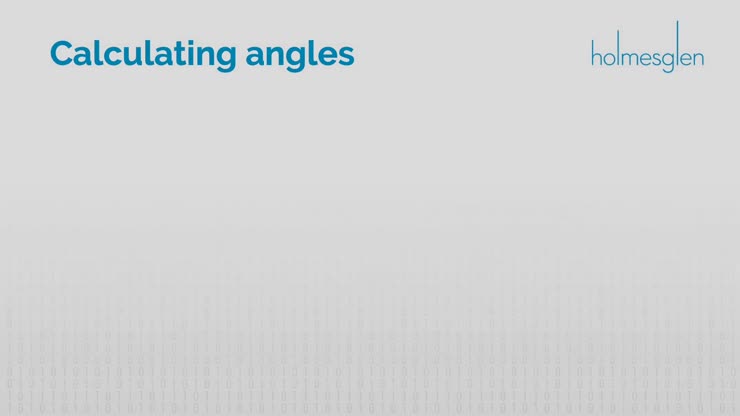 3. Calculating angles