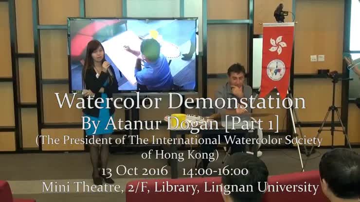 Watercolor demonstration by Atanur Dogan_a