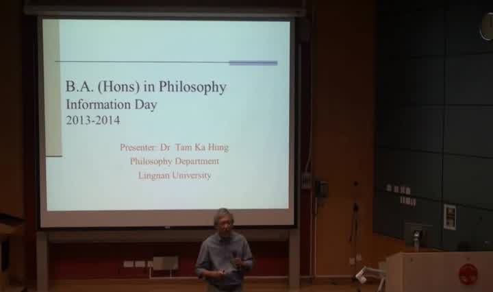 Bachelor of Arts (Honours) in Philosophy programme introduction