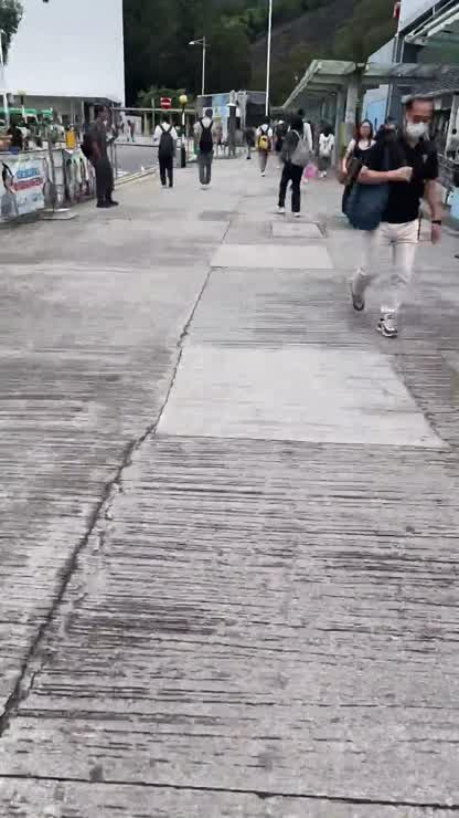 Directions from University Station to the Shuttle Bus Drop-Off Area