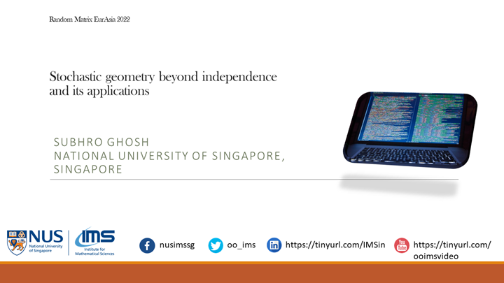 Subhro Ghosh - Stochastic geometry beyond independence and its applications