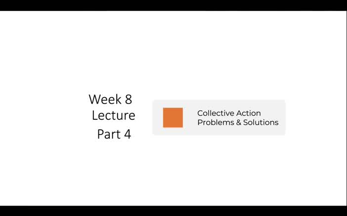 Collective Action Problems